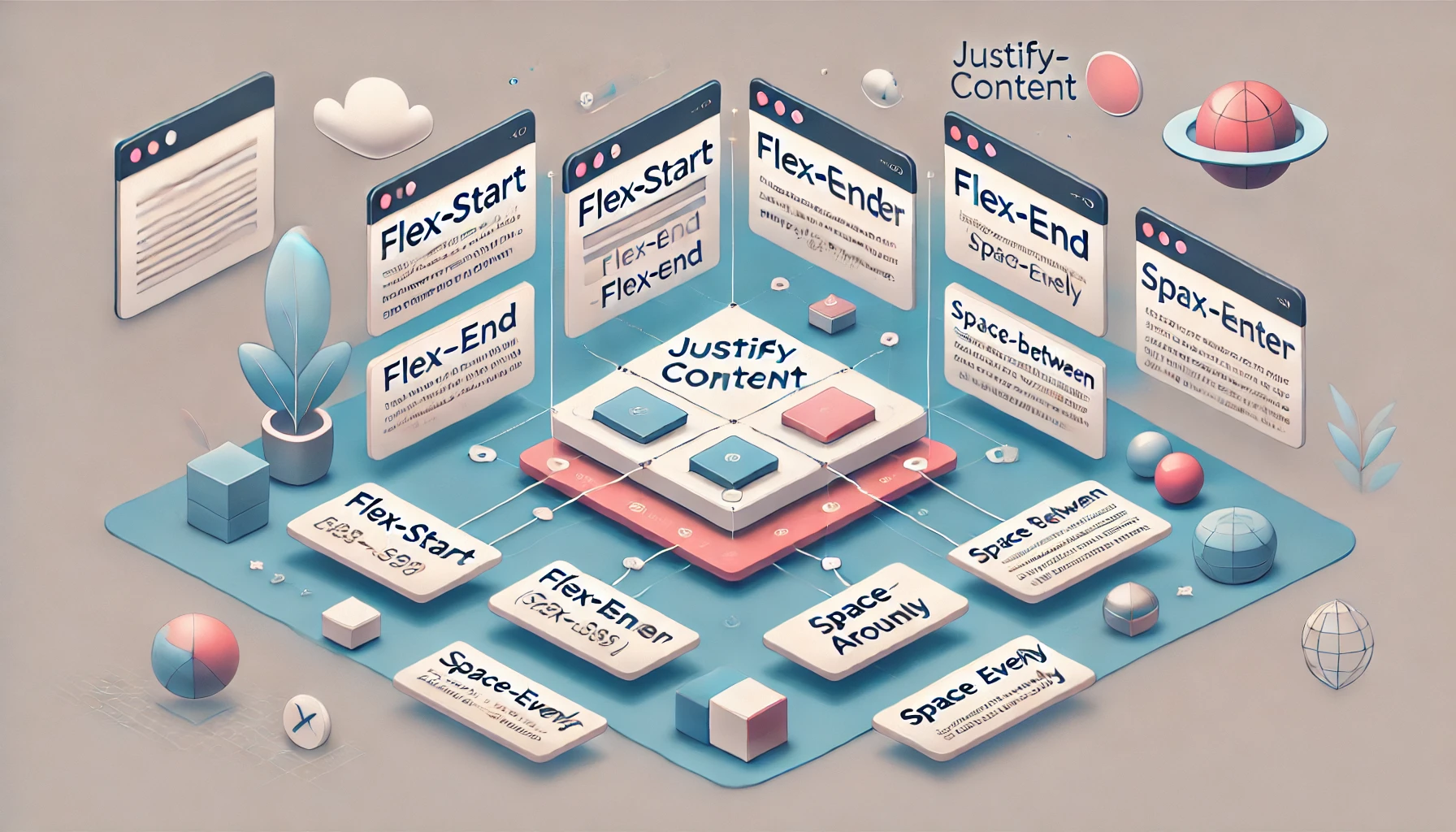 Justify-content en CSS: Qué es y para qué sirve [2025]