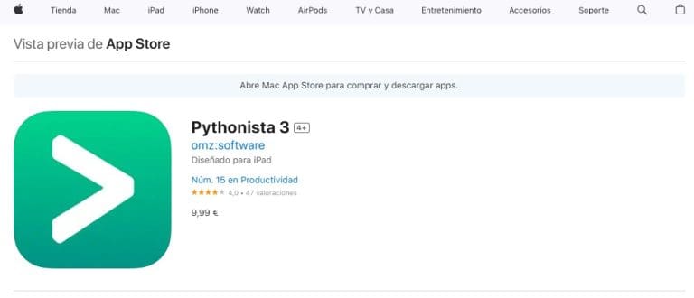 Pythonista: Qué es y cómo usar esta app de iOS
