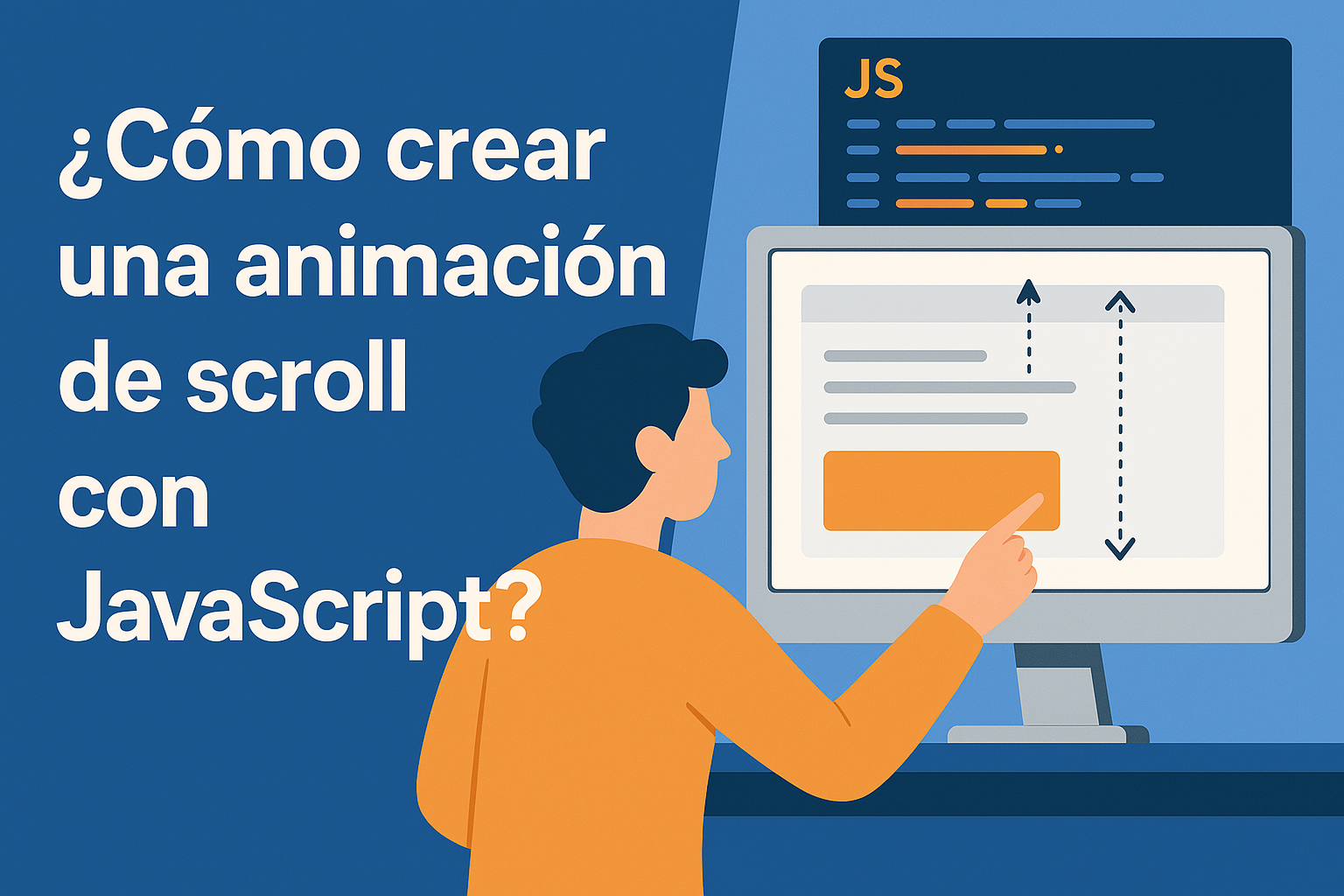 Crear una animación de scroll con JavaScript: Guía paso a paso 2025