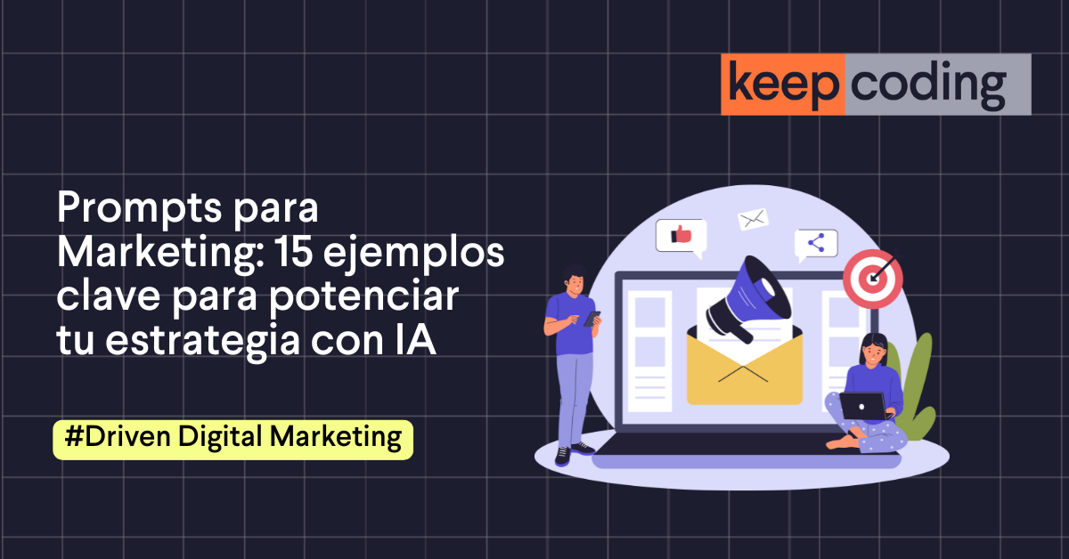 Prompts para Marketing: 15 ejemplos claves 2026