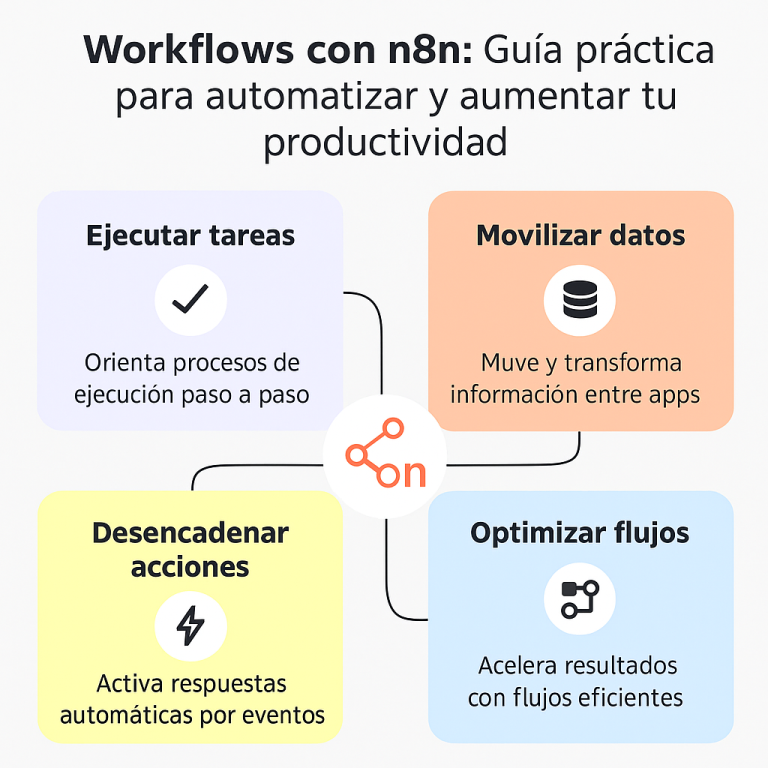 Workflows con n8n 2026: guía práctica para automatizar
